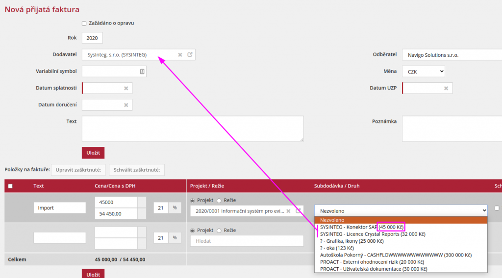 Výkazy nově a spousta dalších novinek | Navigo3